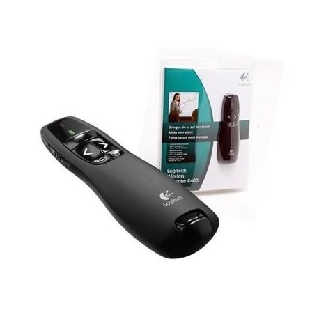 presentador inalambrico logitech r400 2.4ghz receptor usb puntero laser ...