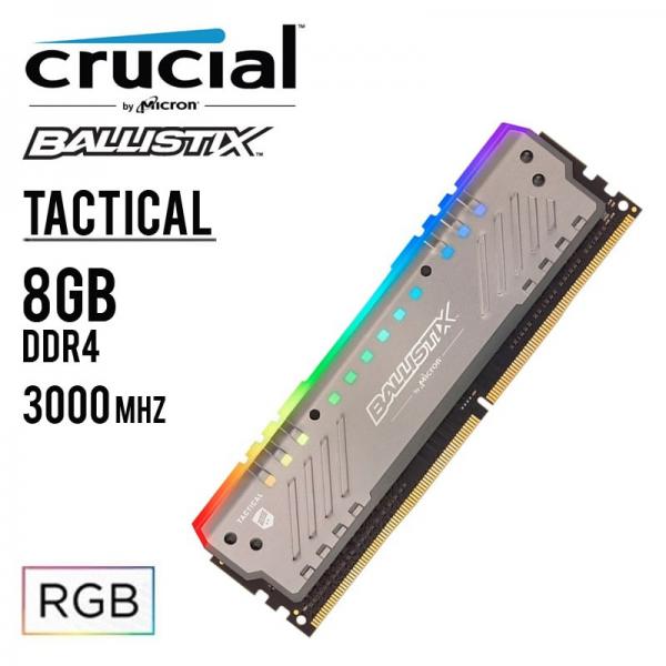 Crucial Ballistix 16GB Tactical Tracer RGB DDR4 3000 MHz DR