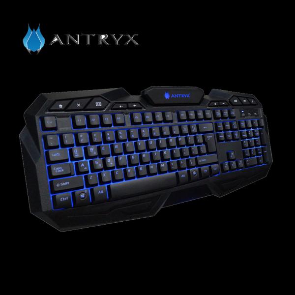 teclado gaming antryx xtreme pristo 2 plus 7 colores